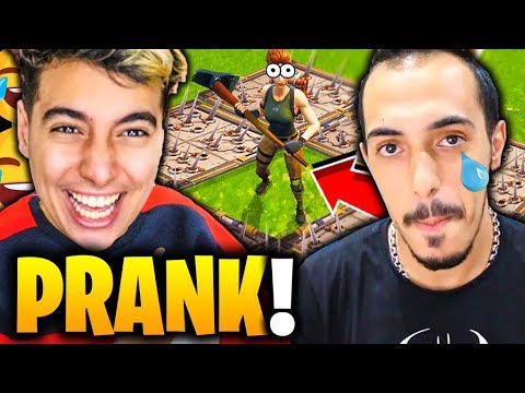 Je "PRANK" GAMEMIXTREIZE et 1vs1 contre son petit frère MOMO, il "RAGE" sur FORTNITE ! - YouTube