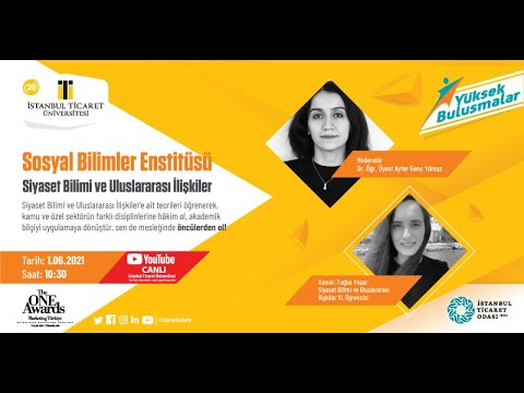 YÜKSEK BULUŞMALAR | Siyaset Bilimi ve Uluslararası İlişkiler Yüksek Lisans Programı