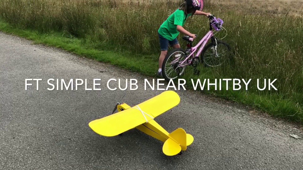 FT Simple Cub Flight Near Whitby - YouTube