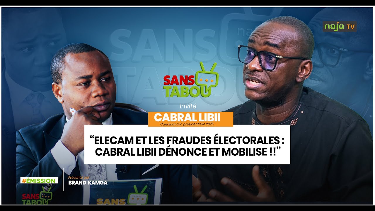 Elecam et les fraudes électorales : Cabral Libii dénonce et mobilise - YouTube