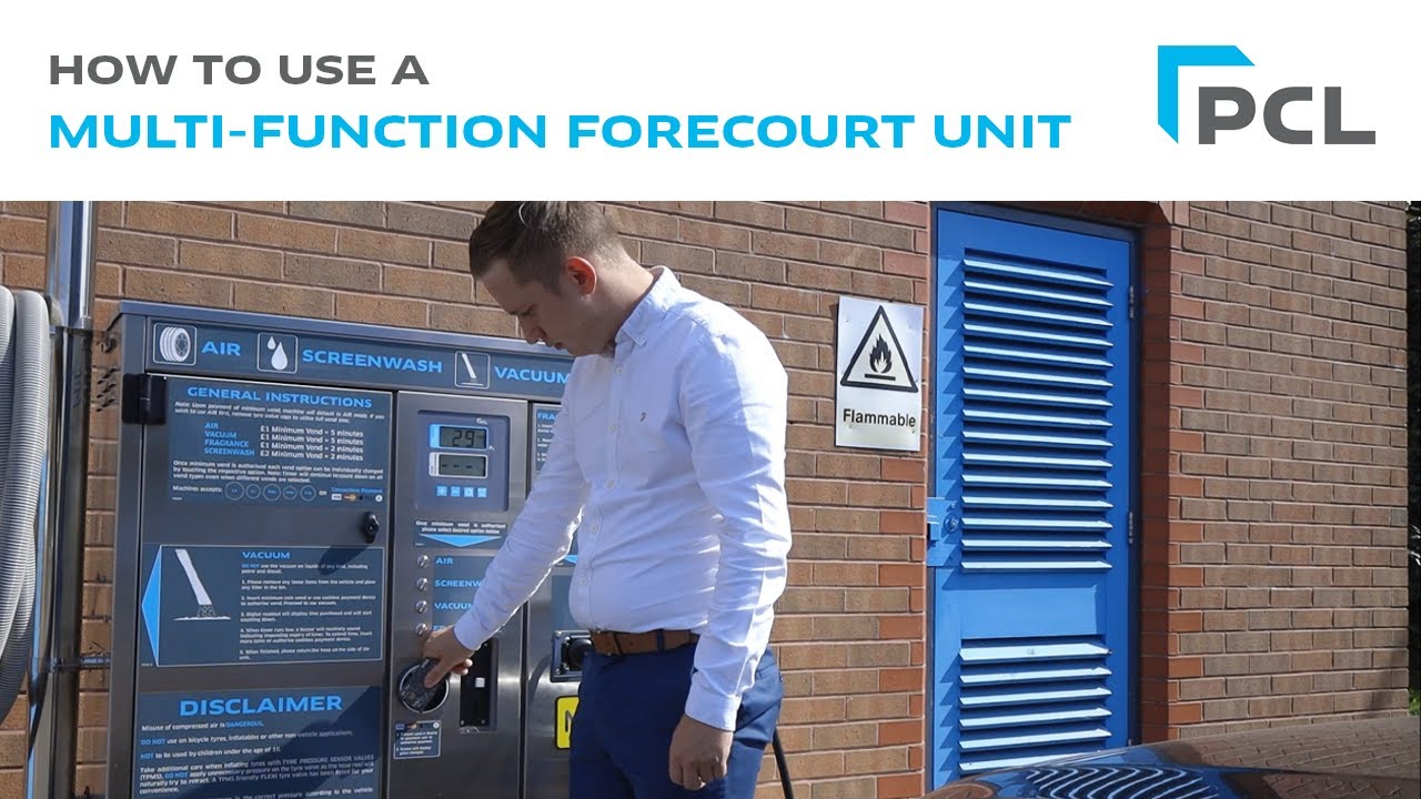 How to use a Multi Function Unit on a Forecourt - YouTube