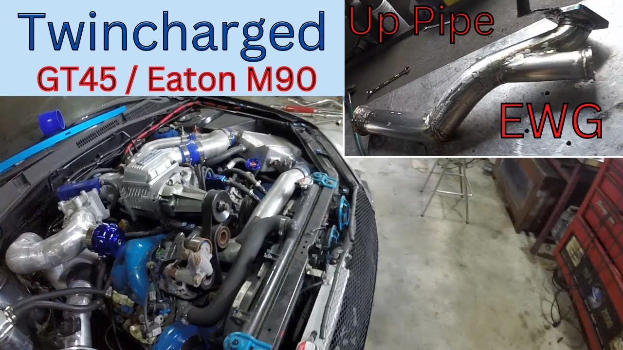 Twincharged Subaru Gets EWG with Dedicated Exhaust (No screamer) - YouTube