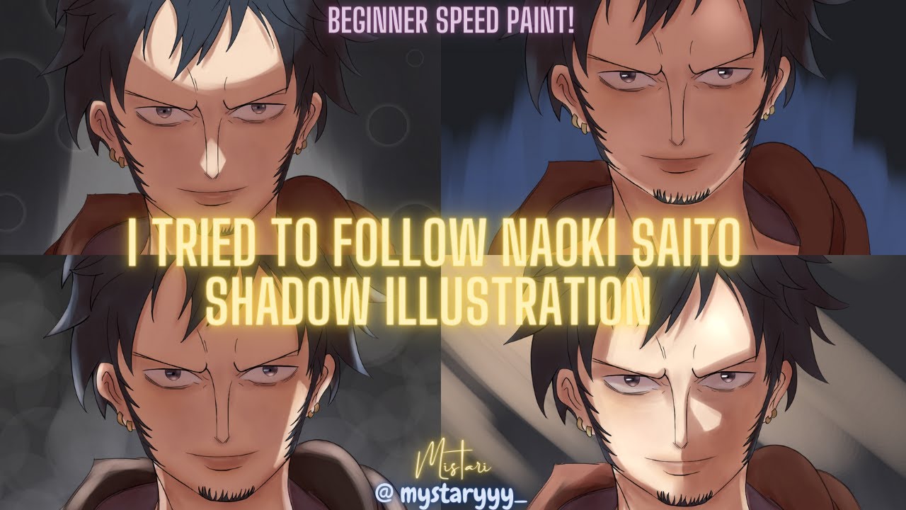 I Tried to Follow Naoki Saito Illustration - YouTube