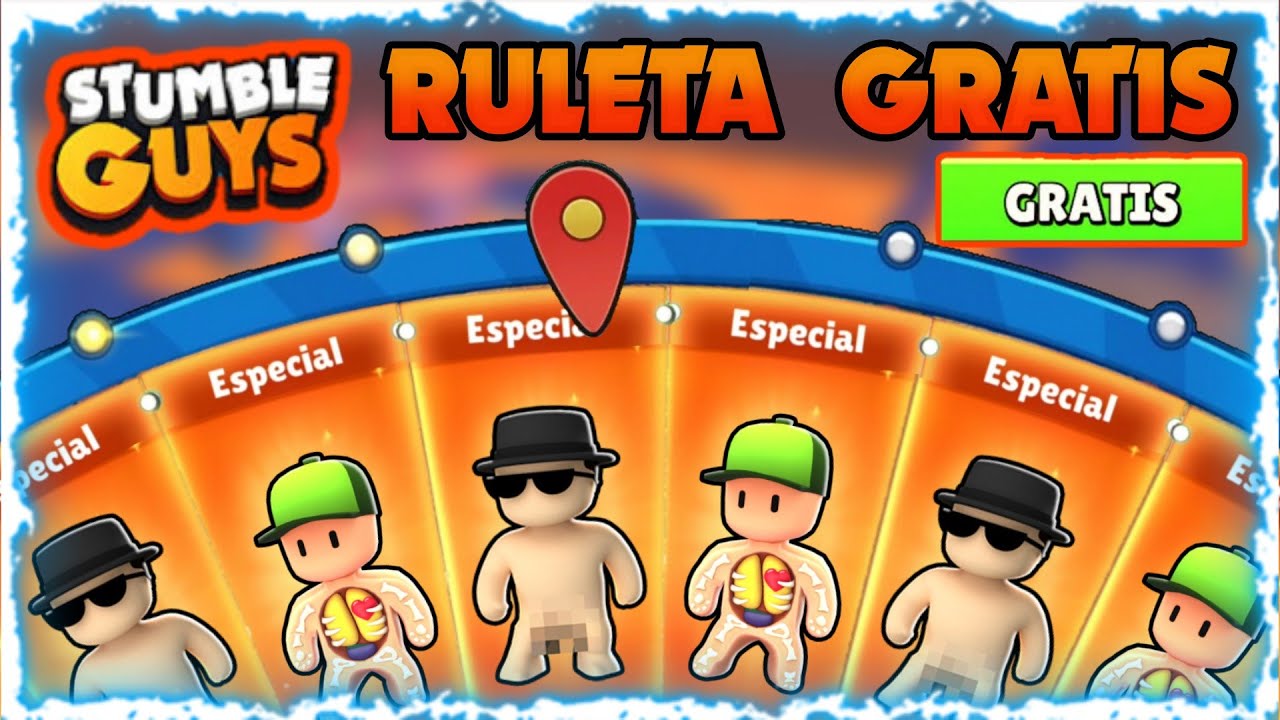 NUEVA RULETA GRATIS? en STUMBLE GUYS | FECHA OFICIAL + NOMBRE + NUEVO ...