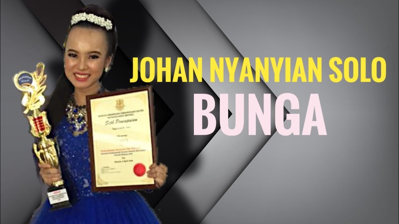 BUNGA (ARA JOHARI) - NYANYIAN SOLO BY ALLIONORA AUDREY - YouTube