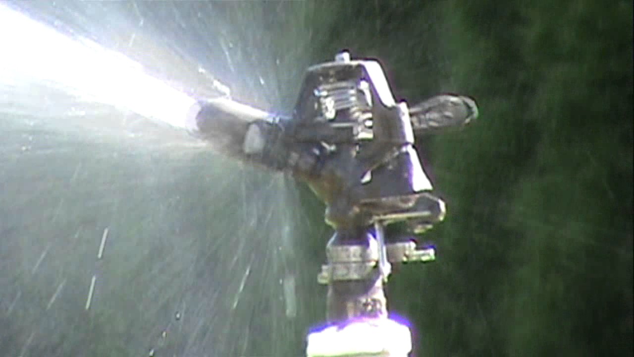 Rain Bird 25 Impact Sprinkler - YouTube