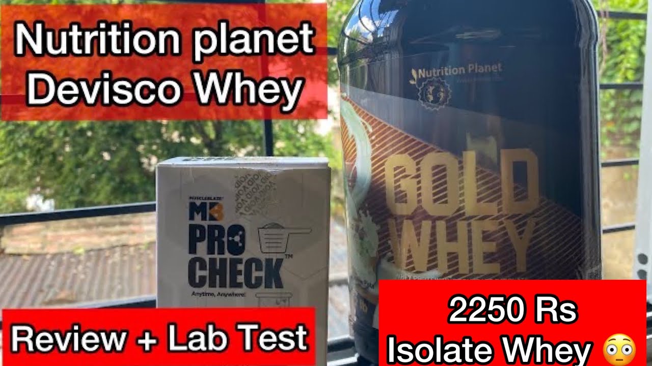 DAVISCO Whey Protein II Nutrition Planet Whey Protein LAB TEST With MB ...