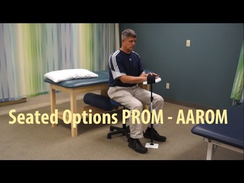 UE Ranger - Seated Options PROM - AAROM - YouTube