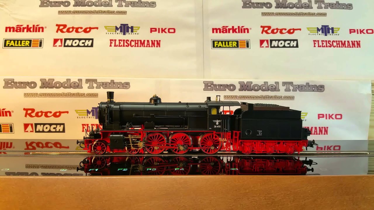 SmartRAIL: Roco BR38.41 DRB ~AC Sound - YouTube
