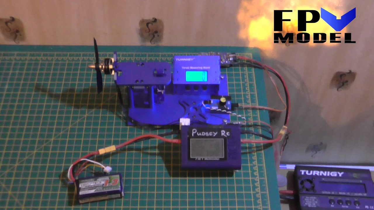 Dragonfly 2206 2800KV Thust Data - YouTube