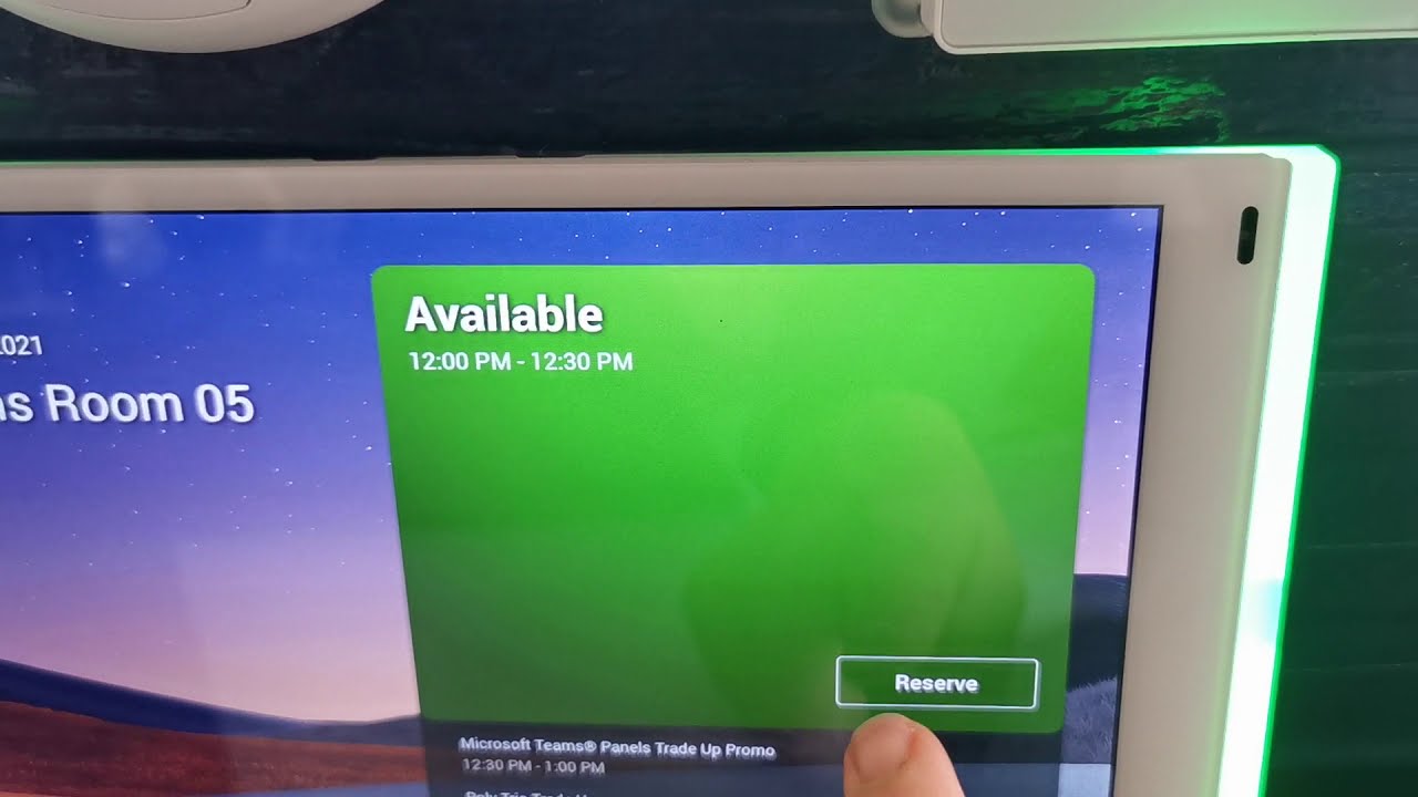 Crestron Microsoft Teams Panel Overview - YouTube