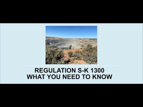 Regulation SK-1300: What you Need to Know-With Greg Gosson. - YouTube
