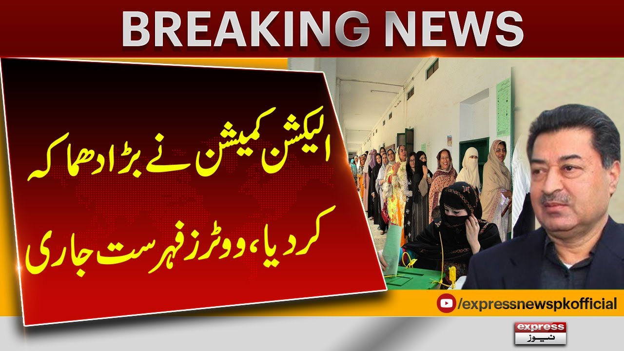 Election Commission Decision | Voters List is Released | Express News ...