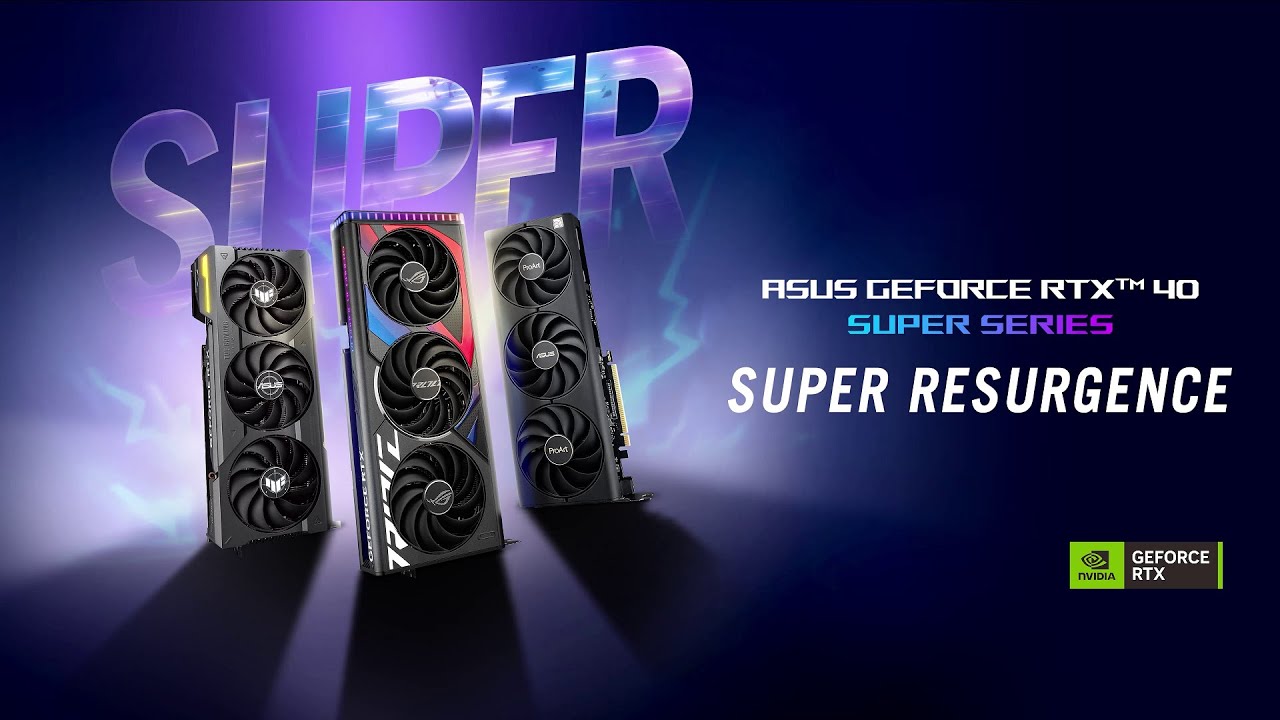 Cartes graphiques GeForce RTX Série 40 Super - YouTube