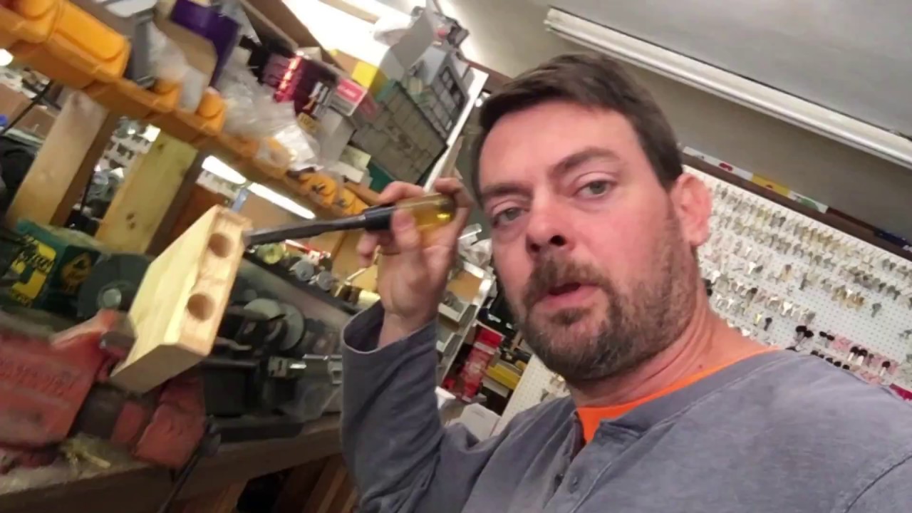 locksmith guide to chiseling - YouTube