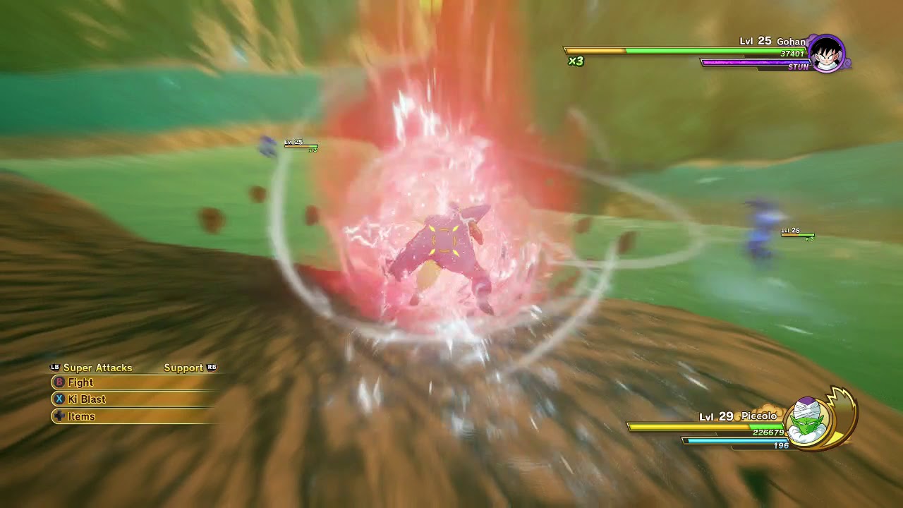 Dragon Ball Z Kakarot Piccolo Use Super Explosive Wave - YouTube