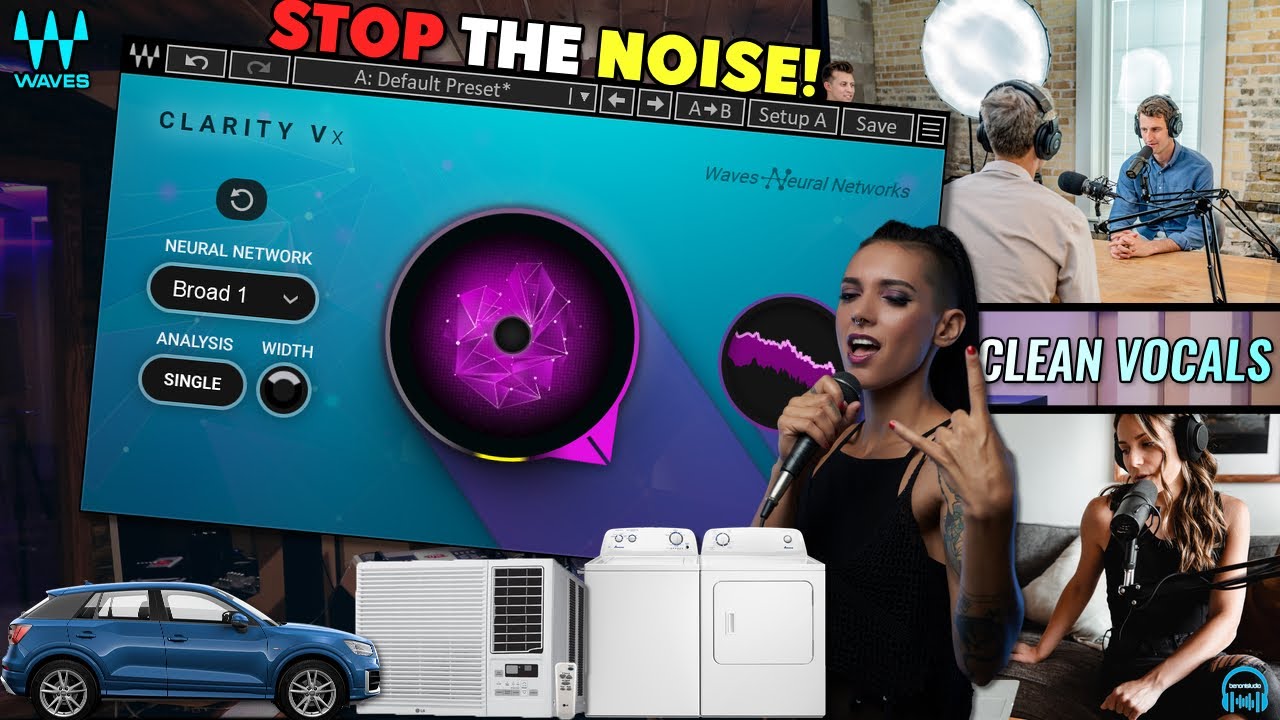 Waves CLARITY Vx A.I. Noise Removal for Vocals - EVERYTHING YOU WANT TO ...