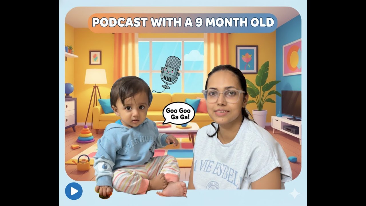 Baby Arjun Takes Over My Podcast With Epic Tantrums 😂 | Funny Parenting ...