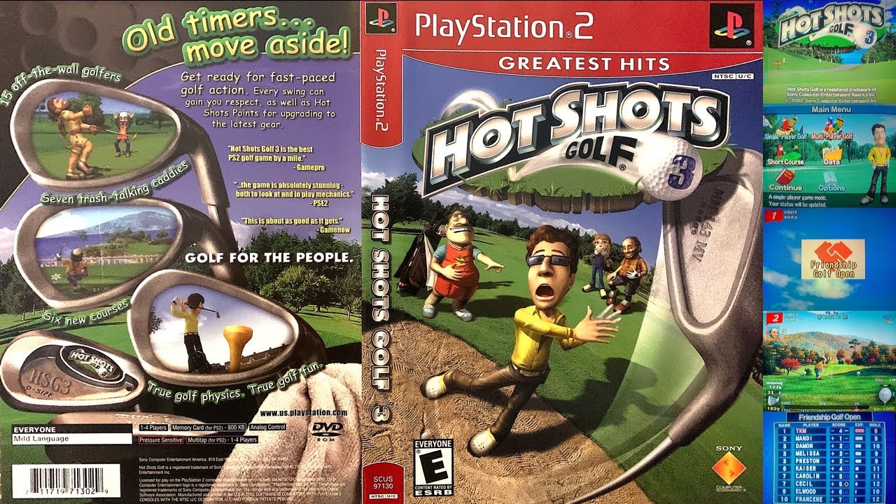 Hot Shots Golf 3 by Clap Hanz and Sony for the PlayStation 2 American ...