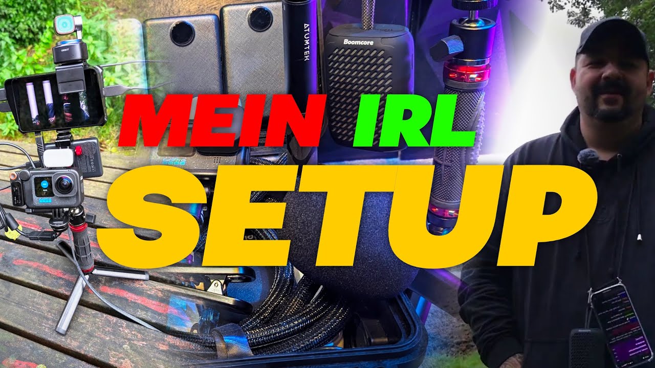 Mein IRL Setup im Überblick | Was brauchst DU für deinen IRL Stream ...