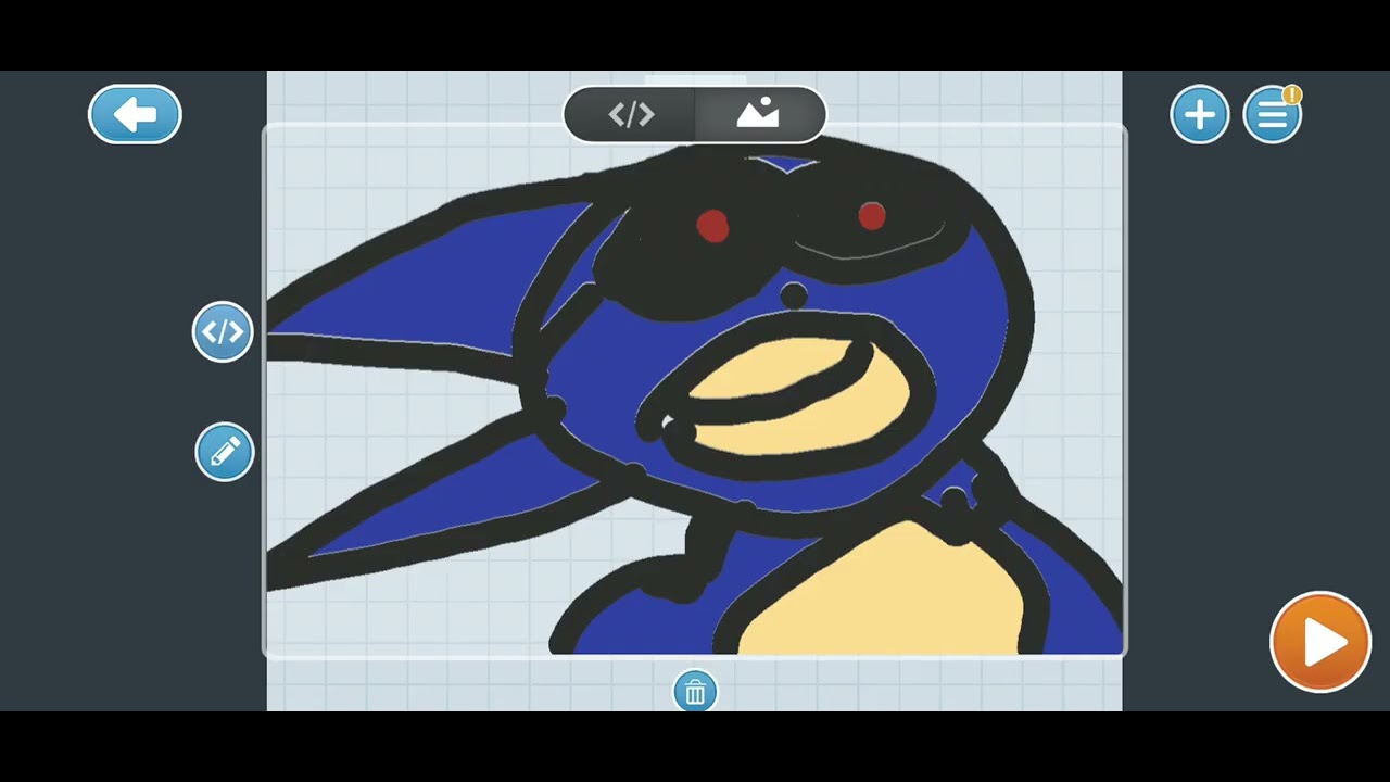 How to draw sunky.mpeg and sanic.exe on tynker/tynker.com - YouTube