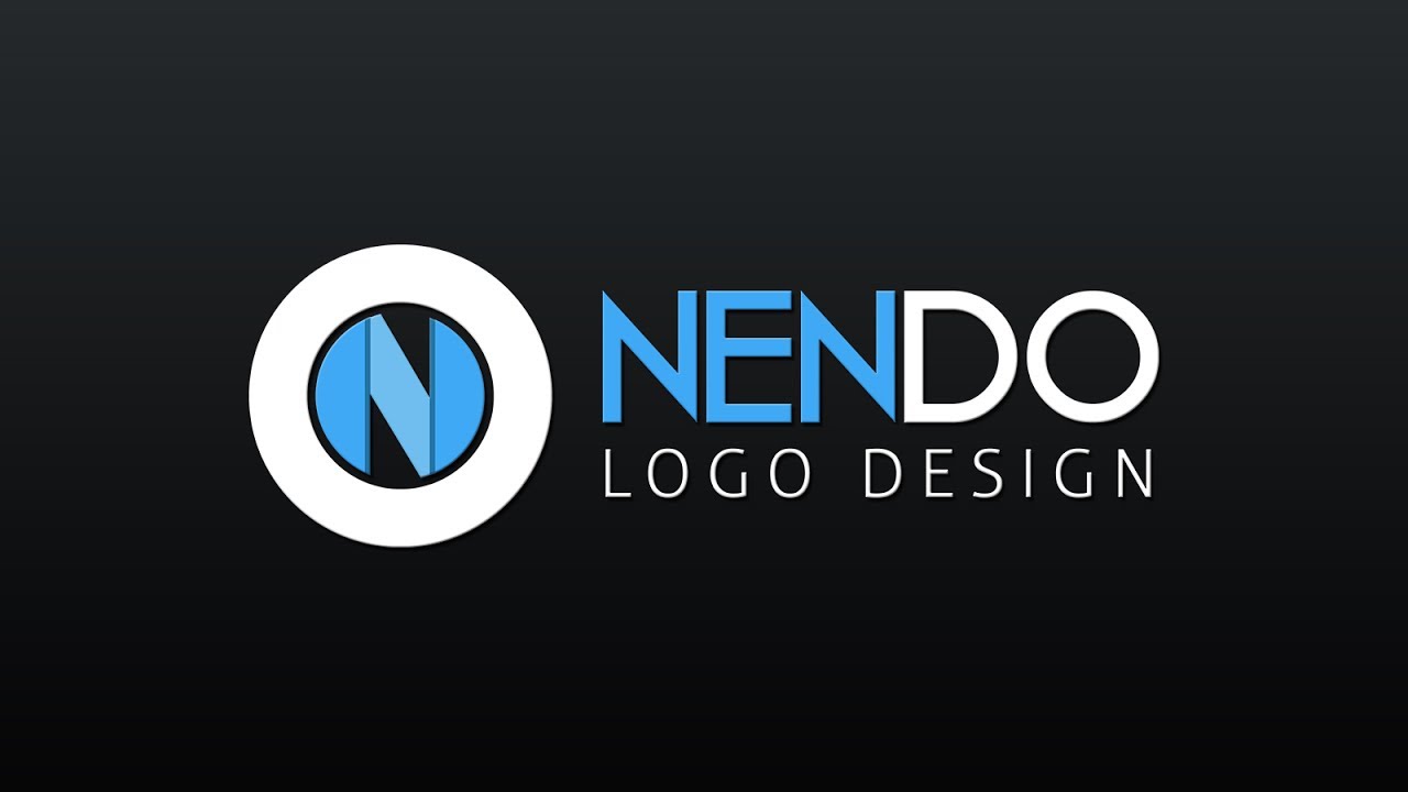 Nendo Logo Design - How To Make Logo Series - YouTube