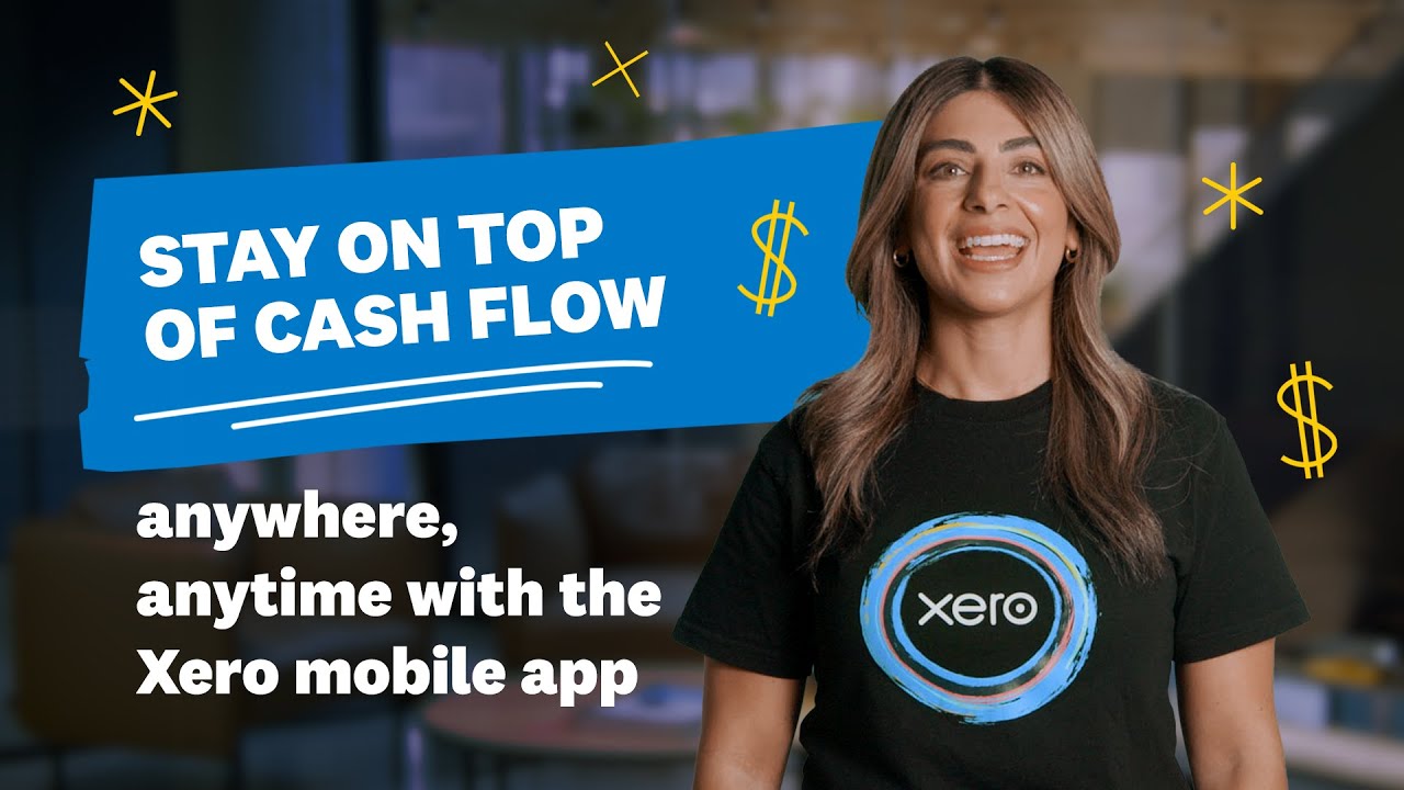 Manage payments on the go with Xero's mobile app - YouTube