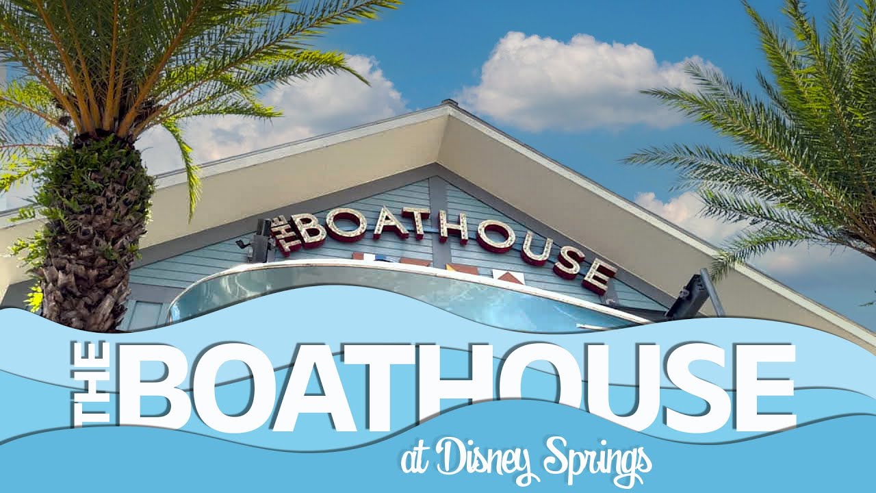 Disney Springs: The Boathouse for Brunch and Amphicars! - YouTube