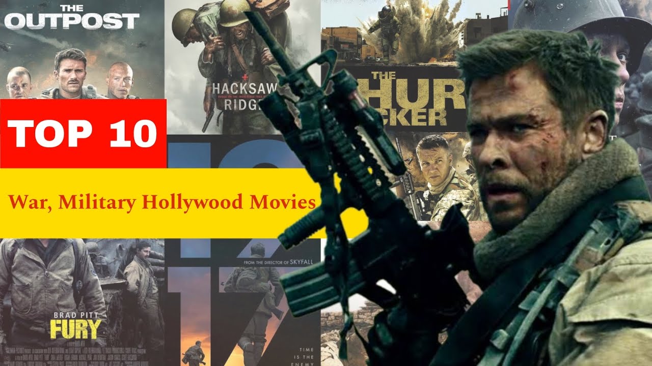 TOP 10 War And Military Action Hollywood Movies 🔥 || Review Ticket ...