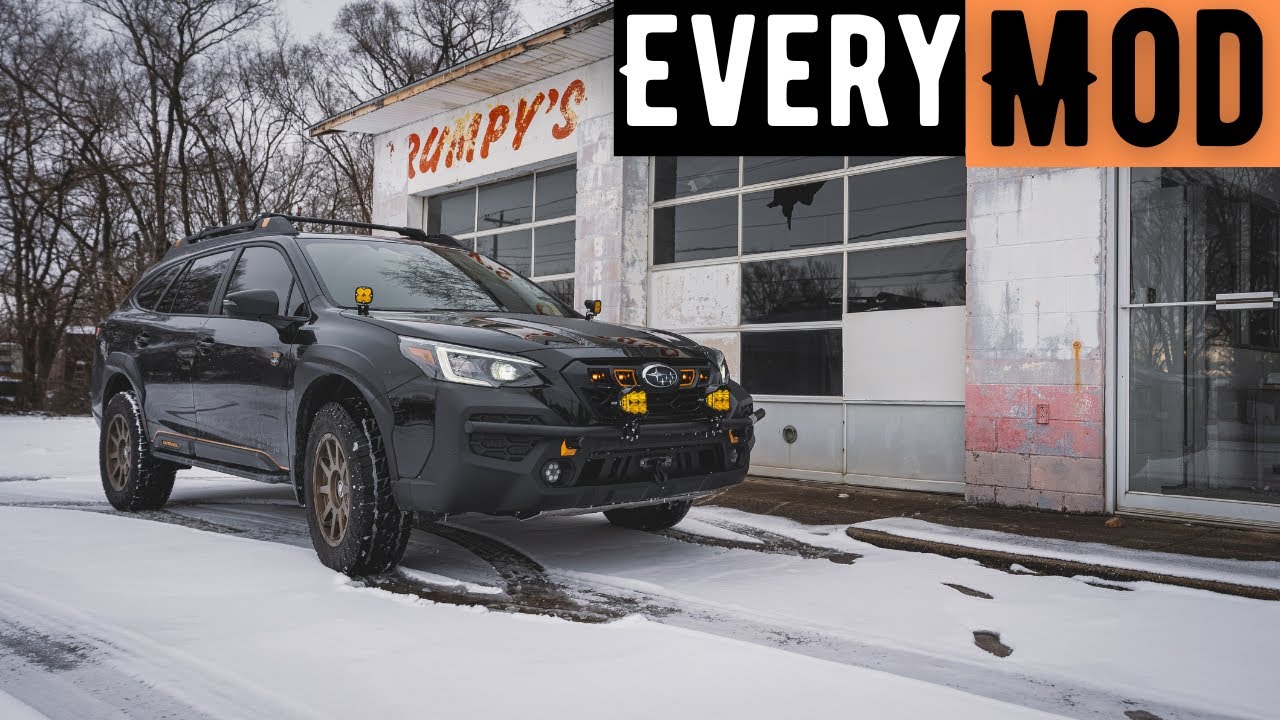 Every Mod So Far On My 2024 Subaru Outback Wilderness - YouTube