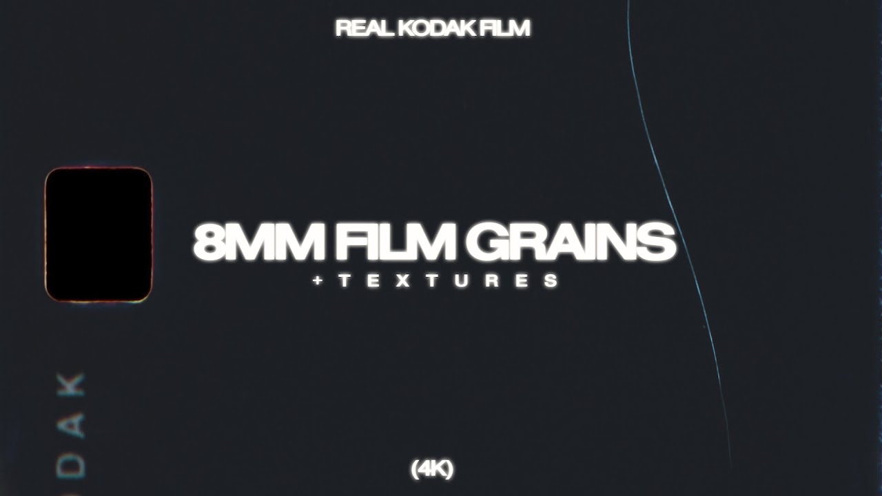8MM Grains + Textures - Real Kodak Film (4K) - YouTube