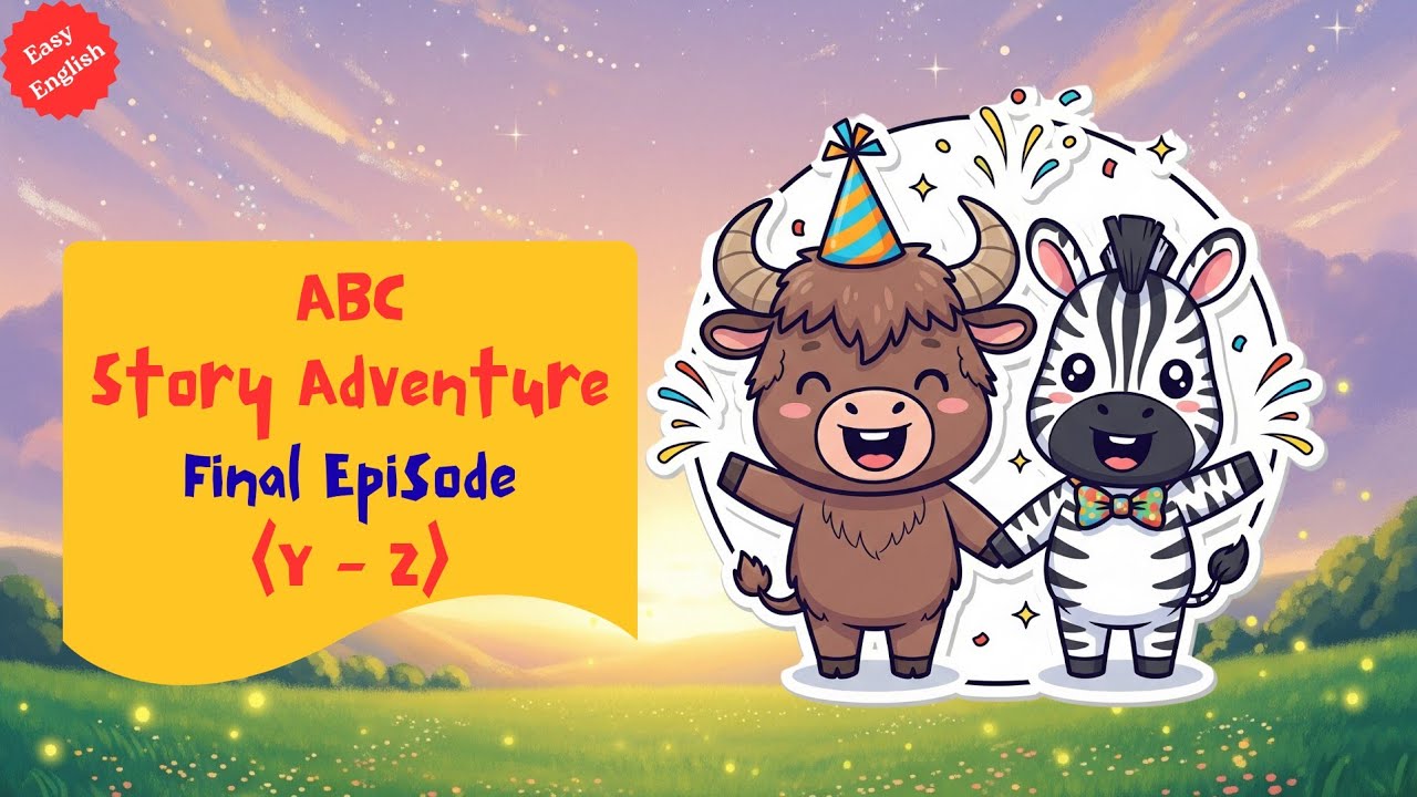 ABC Story Adventures | Y to Z | Fun Alphabet Animated Cartoon Stories ...