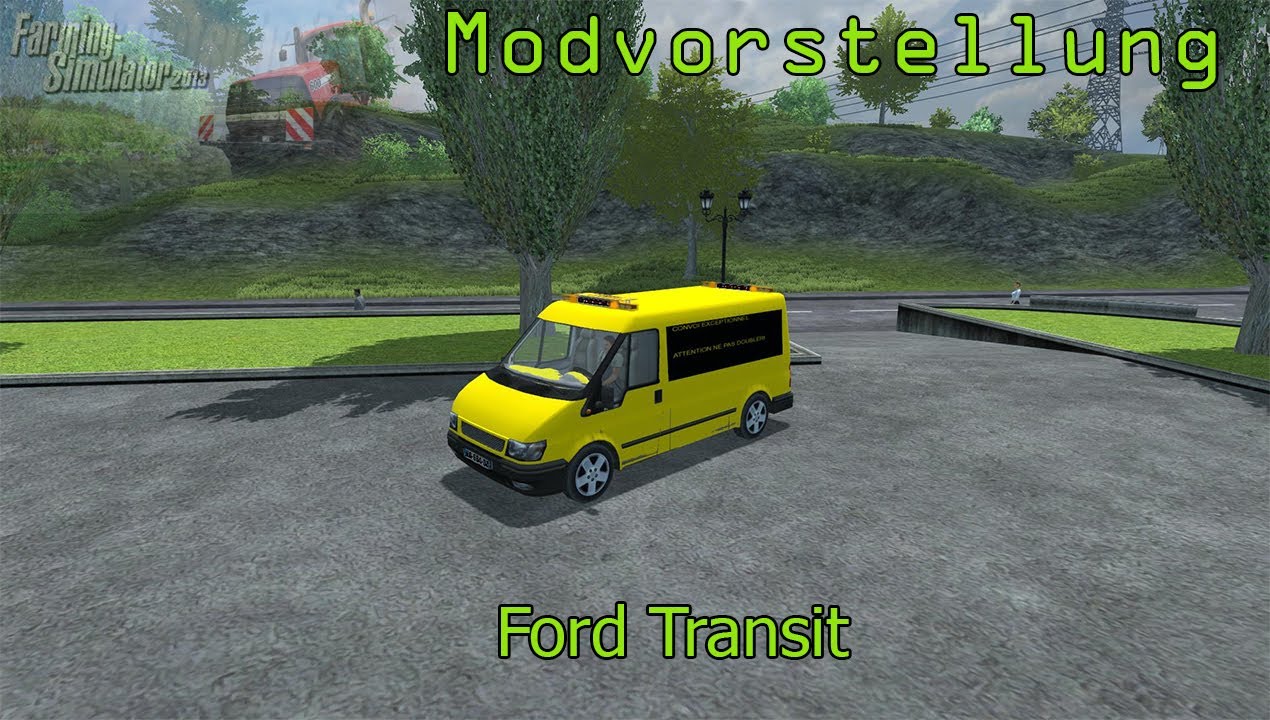 Landwirtschafts Simulator 2013 | Modvorstellung |Ford Transit| - YouTube