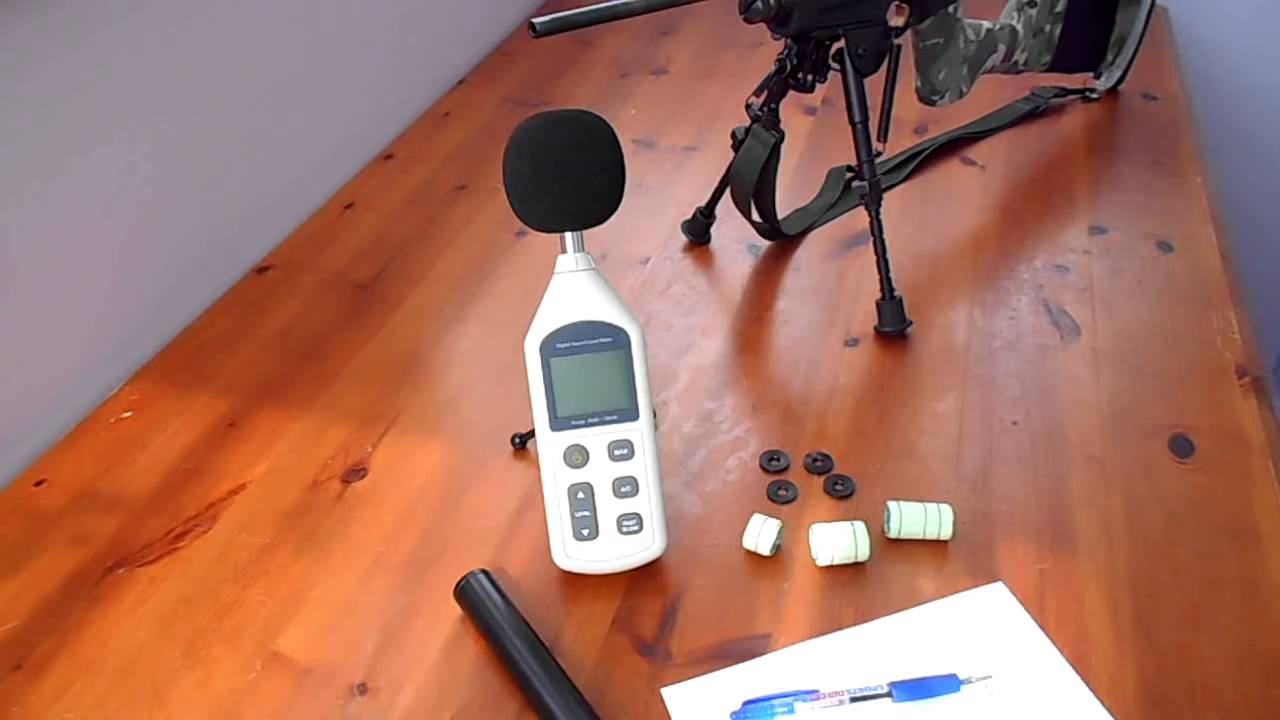 Home Made Moderator Baffles (update) - YouTube