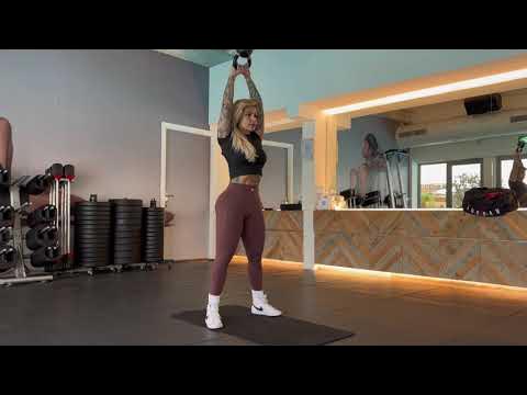American Kettlebell Swing | Exercise Demo | Miss Barbell - YouTube