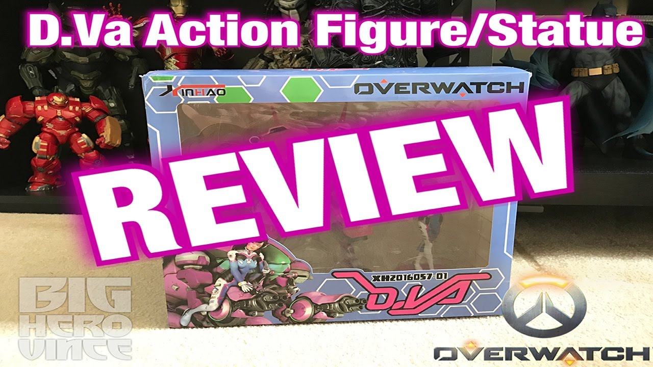 D.Va Overwatch Action Figure Statue Unboxing and Review - YouTube