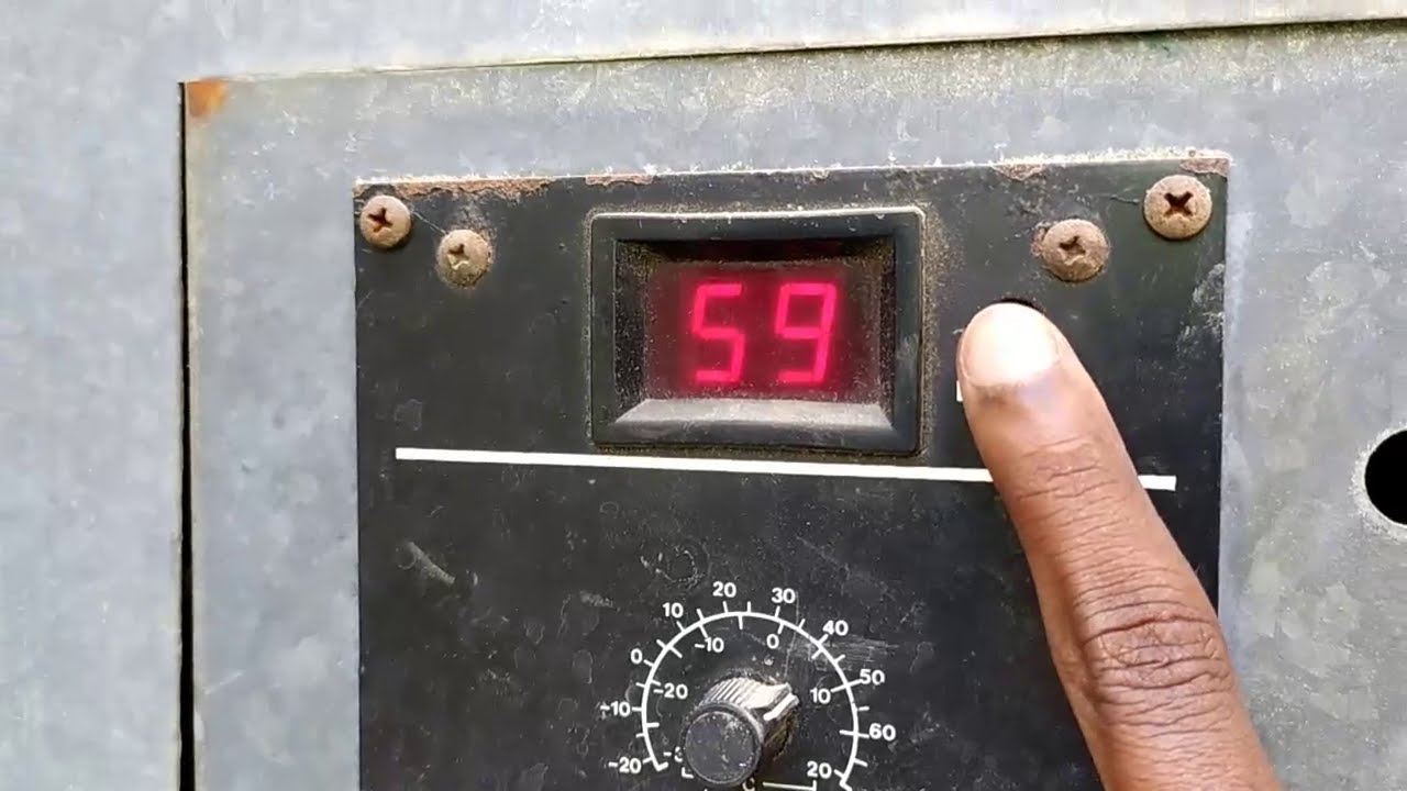 30gt carrier chiller 59 error code - YouTube