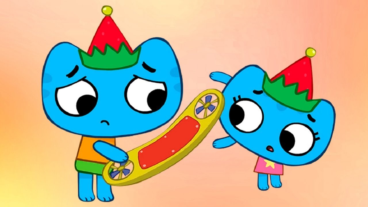 Kit and Kate were upset - Kit and Kate - Cartoons for children - YouTube