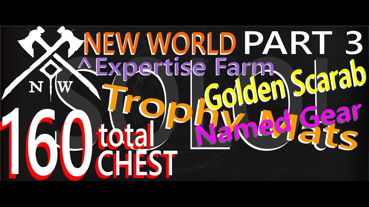 Solo Brimstone Chest Run - Part 3, 160 total chest in Brimstone / New World MMO - YouTube