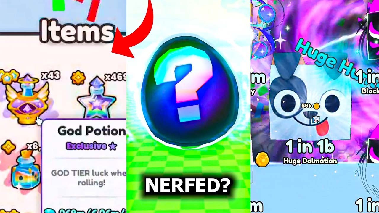 My BEST ROLLS from using 40 GOD POTION in PETS GO ROBLOX GAME! - YouTube