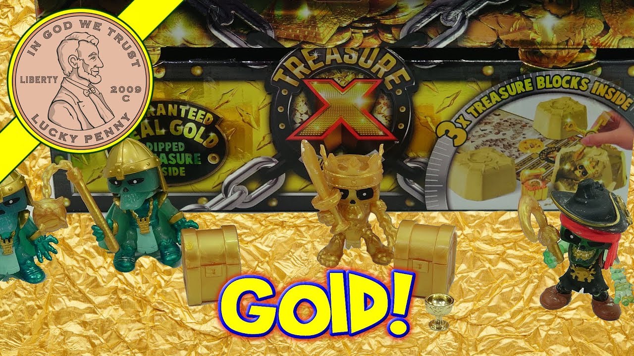 Legends Of Treasure X Dig It Set Gold! - YouTube