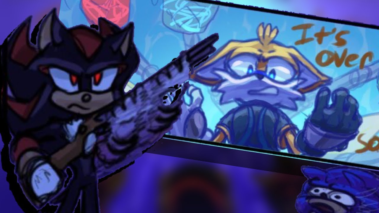 Shadow KILLS Nine! (Sonic Prime Comic Dub) - YouTube