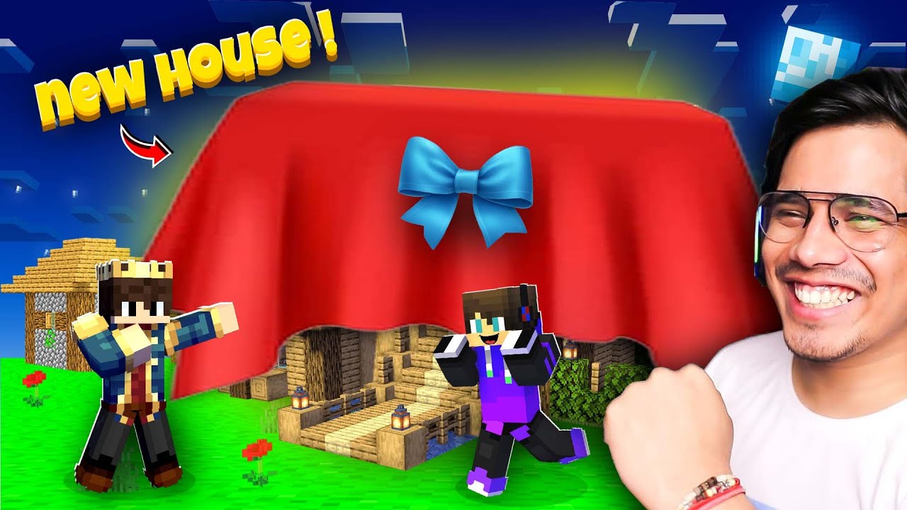 I make Minecraft House with @GamerFleet in Minecraft survival #mcfleet ...