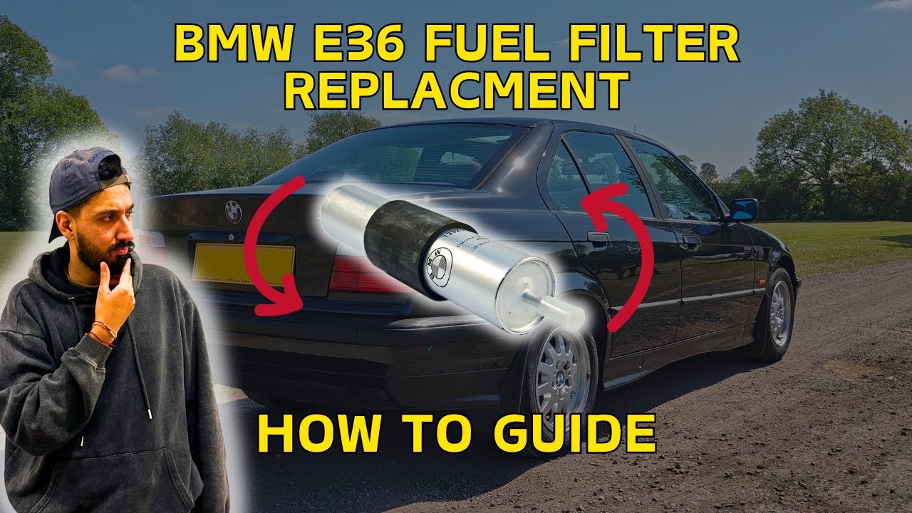 How to Replace the Fuel Filter on a BMW E36 | QUICK DIY Guide - YouTube