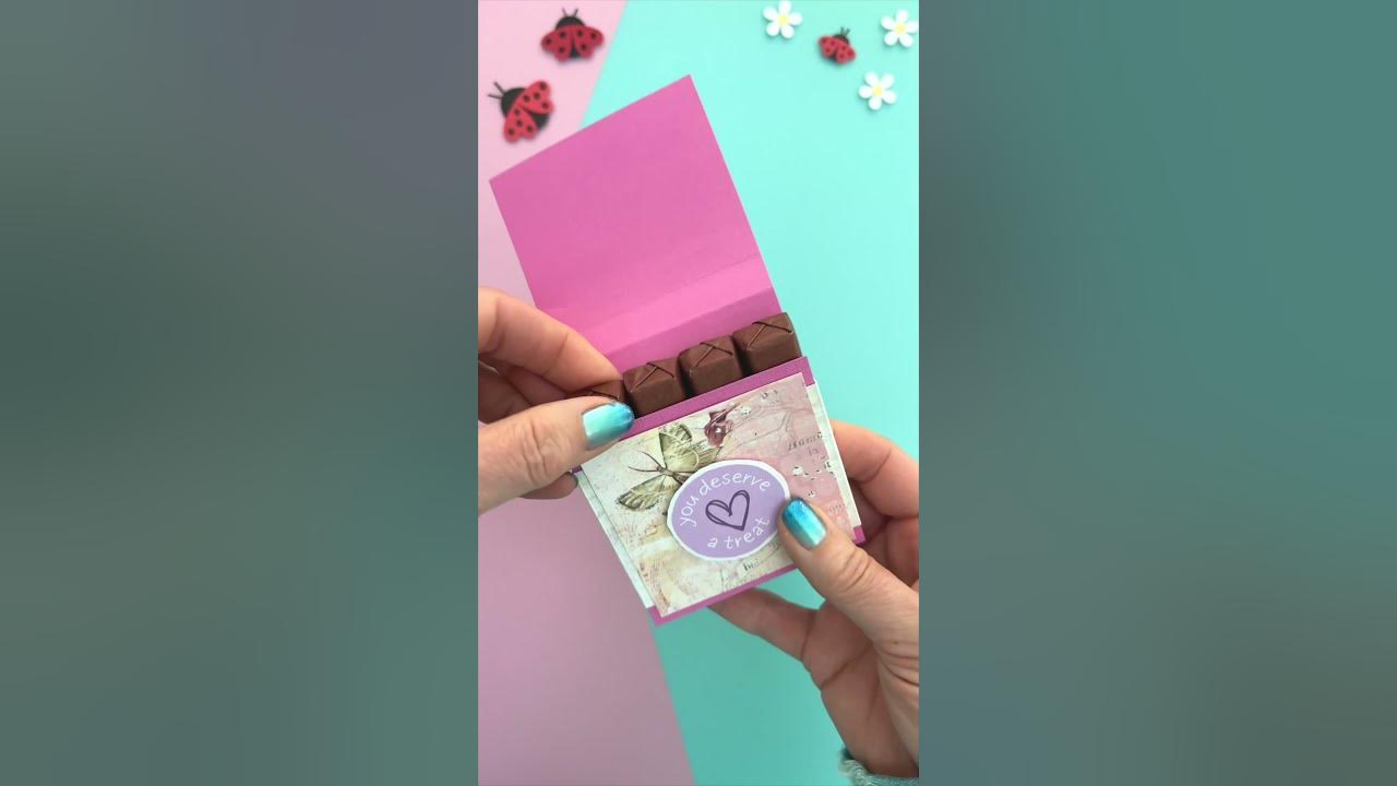 Mother's Day LAST-MINUTE Gift Paper Crafts 🥰🍫 - YouTube