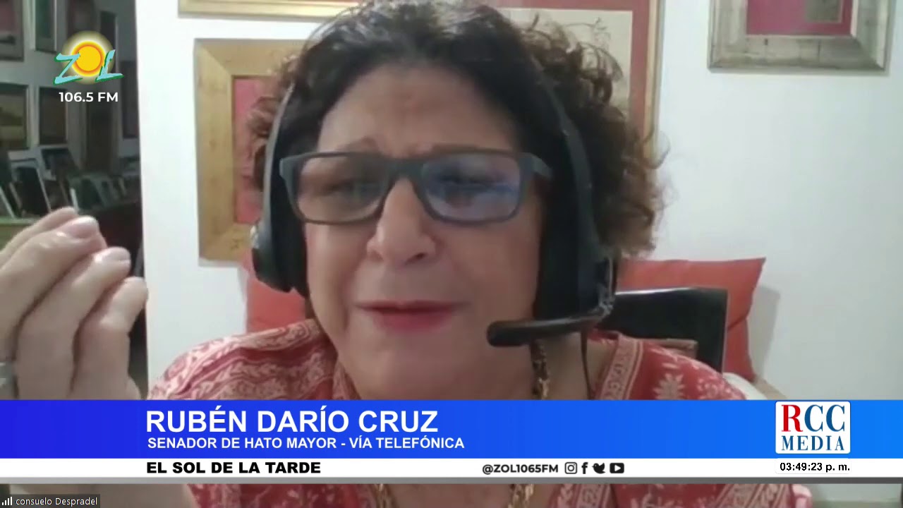 Senador Rubén Darío Cruz comenta es preocupante que el congreso tiene ...