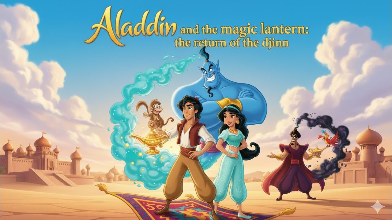 "Aladdin and the magic lantern : the return of the djinn" | part 2 🧞 ...