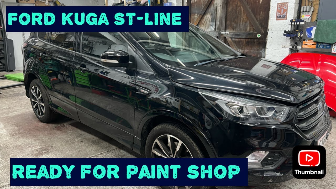 Ford Kuga ST-Line 2018 Cat N Ready For Paint And Can I Sort The Fiesta ...