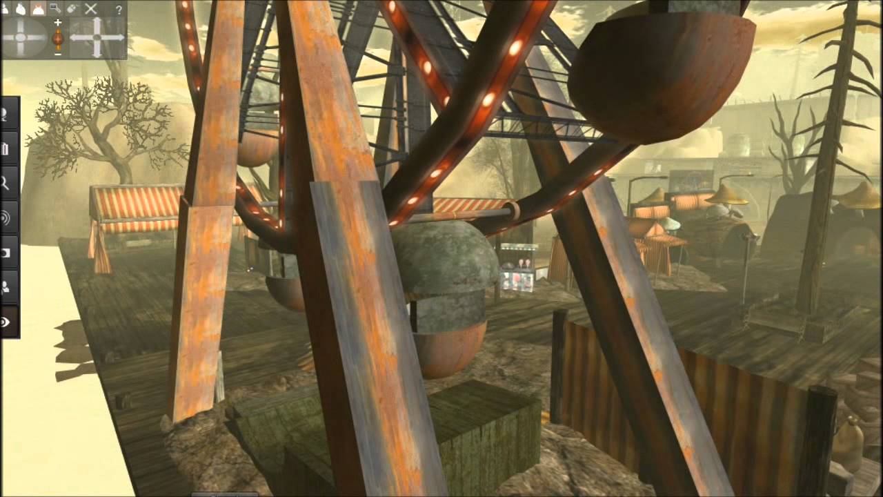 Second Life Travels: Fallout Wasteland - Vault Secure! - YouTube