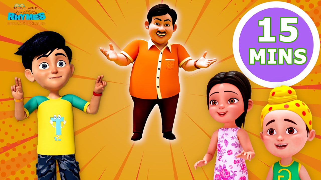 Most Favorite English Kids Rhymes | TMKOC Rhymes | #nurseryrhymes # ...